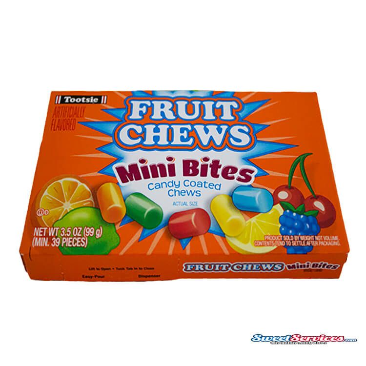 Tootsie Roll Fruit Chew Mini Bites| Soft Candy | SweetServices.com Tootsie Roll Fruit Chew Mini Bites| Soft Candy | SweetServices.com